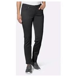 5-Pocket-Hose Casual Looks, Damen, Gr. 54, Normalgr&ouml;&szlig;en, schwarz, 97% Baumwolle, 3% Elasthan, unifarben, Hosen 5-Pocket-Hose