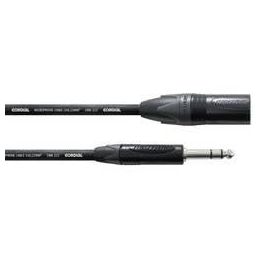 Cordial CPM2,5MV XLR Adapterkabel [1x XLR-Stecker - 1x Klinkenstecker 6.35 mm] 2.50 m Schwarz