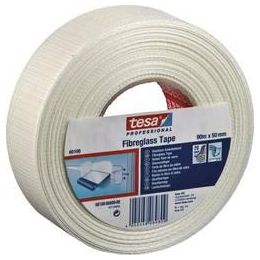 tesa 60100-00000-00 Gewebeklebeband tesa&reg; Professional Wei&szlig; (L x B) 90 m x 50 mm 1 St.