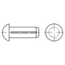 TOOLCRAFT 136527 Halbrundkerbnagel (&Oslash; x L) 3 mm x 5 mm Stahl 500 St.