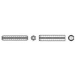 TOOLCRAFT TO-447849 Spannstifte (&Oslash; x L) 3 mm x 5 mm Federstahl 200 St.