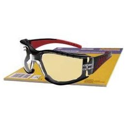 Leipold Doehle Red Vision 26793SB Schutzbrille Schwarz, Rot EN 166-1 DIN 166-1