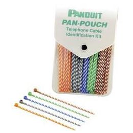 Panduit PP5X50F PP5X50F Kabelbinder 102 mm 2.50 mm Blau, Orange, Gr&uuml;n, Braun, Grau mit farblicher Kennzeichnung 250 St.