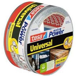 tesa UNIVERSAL 56348-00000-06 Gewebeklebeband tesa&reg; extra Power Silber (L x B) 10 m x 50 mm 1 St.