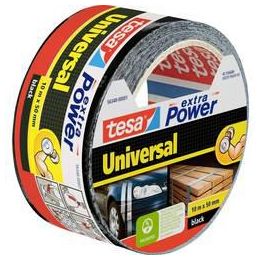 tesa UNIVERSAL 56348-00001-05 Gewebeklebeband tesa&reg; extra Power Schwarz (L x B) 10 m x 50 mm 1 St.