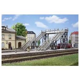 Auhagen 11363 H0 Fu&szlig;g&auml;ngerbr&uuml;cke (L x B x H) 205 x 175 x 120 mm