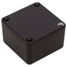 Hammond Electronics 1590MMBK Universal-Geh&auml;use 50 x 50 x 31 Aluminium Schwarz 1 St.