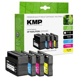KMP Druckerpatrone ersetzt HP 932XL, 933XL, CN053AE, CN054AE, CN055AE, CN056AE Kompatibel Kombi-Pack Schwarz, Cyan, Magenta, Gelb H174V 1725,4005