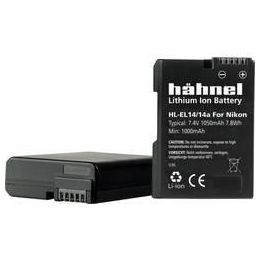 H&auml;hnel Fototechnik HL-EL14a Kamera-Akku ersetzt Original-Akku (Kamera) EN-EL14, EN-EL14a 7.4 V 1050 mAh