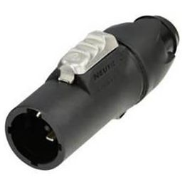 Neutrik NAC3MX-W-TOP Netz-Steckverbinder Stecker, gerade Gesamtpolzahl: 2 + PE Schwarz 1 St.