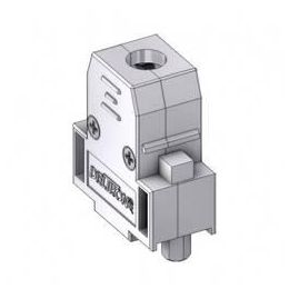 Deltron Connectors Deltron CTLM09RUN4 D-SUB Geh&auml;use Polzahl: 9 Kunststoff, metallisiert 180 &deg; Metall 1 St.