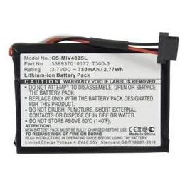 Beltrona Navigationsger&auml;te-Akku ersetzt Original-Akku (Original) 338937010172, T300-3 3.7 V 750 mAh