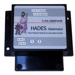 TAMS Elektronik 51-04158-01-C Geh&auml;use Zubeh&ouml;r f&uuml;r Hades - Gleismodul