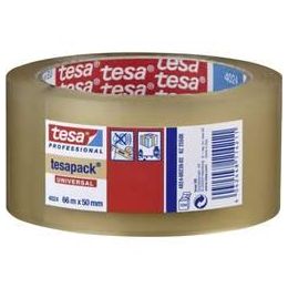 tesa 04024-00202-04 Verpackungsklebeband tesapack&reg; 4024 Transparent (L x B) 66 m x 38 mm 1 St.