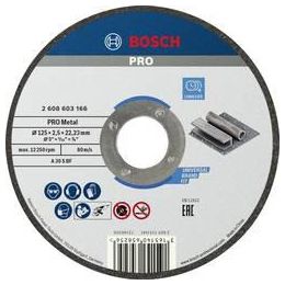 Bosch Accessories A30 S BF 2608603166 Trennscheibe gerade 125 mm 1 St. Metall