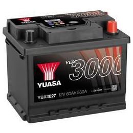 Yuasa SMF YBX3027 Autobatterie 60 Ah Poltyp: T1