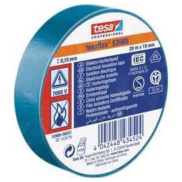 tesa 53988-00031-00 Isolierband tesa&reg; Professional Blau (L x B) 20 m x 19 mm 1 St.