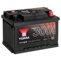 Yuasa SMF YBX3075 Autobatterie 60 Ah Poltyp: T1