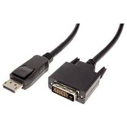VALUE DisplayPort Kabel DP ST - DVI-D ST, schwarz, 1,5 m