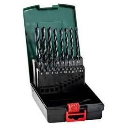Metabo 627666000 Metall-Spiralbohrer-Set 19teilig 1 mm, 1.5 mm, 2 mm, 2.5 mm, 3 mm, 3.5 mm, 4 mm, 4.5 mm, 5 mm, 5.5 mm, 6 mm, 6.5 mm, 7 mm, 7.5 mm, 8 mm, 8.5