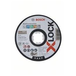 Bosch Accessories PRO X-LOCK Trennscheibe 115x1x22,23mm Rap.Multi gerade ACS 60 V BF 2608619268 Trennscheibe gerade 115 mm 1 St.