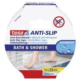 tesa BATH & SHOWER 55533-00000-11 Anti-Rutschband Transparent (L x B) 5 m x 25 mm 1 St.