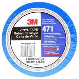3M 471BL50IW PVC-Klebeband Blau (L x B) 33 m x 50 mm 1 St.