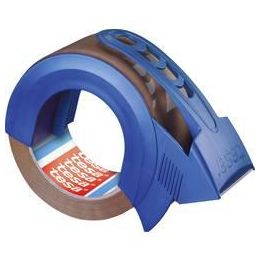 tesa Packband-Abroller tesapack Blau, Braun Rollenbreite (max.): 50 mm Rollenl&auml;nge (max.) 66 m