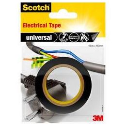3M universal 4401BLA Isolierband Scotch&reg; Schwarz (L x B) 10 m x 15 mm 1 St.