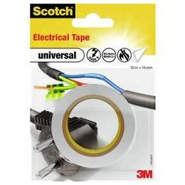 3M universal 4401WHT Isolierband Scotch&reg; Wei&szlig; (L x B) 10 m x 15 mm 1 St.