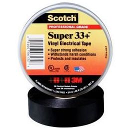 Scotch SUPER33+-25X33 Isolierband Scotch&reg; Schwarz (L x B) 33 m x 25 mm 1 St.