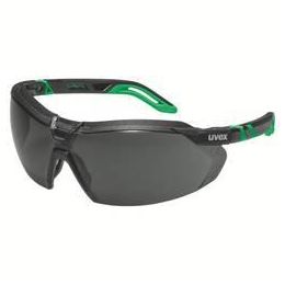 uvex i-5 9183045 Schutzbrille Schwarz, Gr&uuml;n