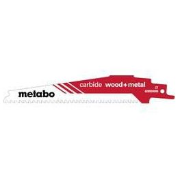 Metabo 626559000 S&auml;bels&auml;geblatt CARBIDE WOOD + METAL S&auml;geblatt-L&auml;nge 150 mm 1 St.