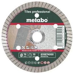 Metabo TP Professional 626874000 Diamanttrennscheibe 76 mm 1 St. Fliesen, Naturstein, Keramik