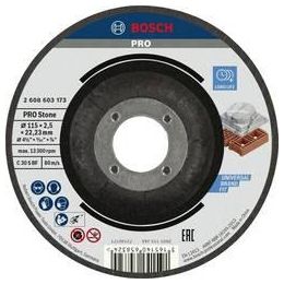 Bosch Accessories 2608603173 2608603173 Trennscheibe gekr&ouml;pft 115 mm 1 St. Stein