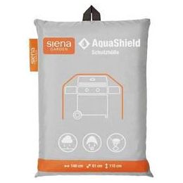 Siena Garden D41189 AquaShield Gas-Grillh&uuml;lle L 148x61xH110 cm hellgrau, 100% Polyester