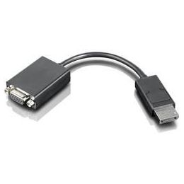 Lenovo 57Y4393 DisplayPort / VGA Adapter [1x DisplayPort Stecker - 1x VGA-Buchse] Schwarz 0 m