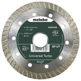 Metabo 628552000 Diamanttrennscheibe Durchmesser 125 mm Bohrungs-&Oslash; 22.23 mm Beton 1 St.
