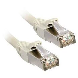LINDY 47240 RJ45 Netzwerkkabel, Patchkabel CAT 6 U/FTP 0.30 m Grau 1 St.