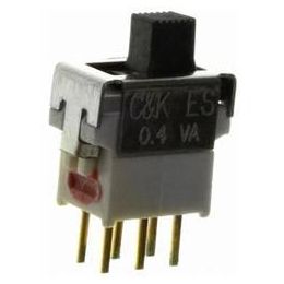C & K Switches ES23MCBE Schiebeschalter 20 V 2 x Ein/Aus/Ein IP57 1 St. Tray