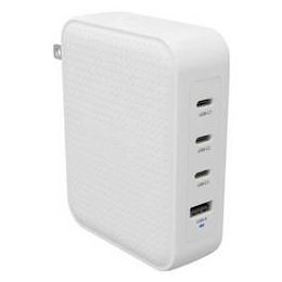 Targus HyperJuice 145W USB Ladeger&auml;t 140 W 1x USB-A, 3x USB-C&reg; Wei&szlig; GaN