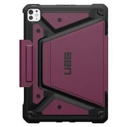 Urban Armor Gear Metropolis SE Tablet-Cover Apple iPad Pro 11 (M4, 2024) 27,9 cm (11) Book Cover Schwarz, Bordeaux