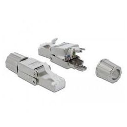 Delock - Netzwerkanschluss - RJ-45 (M) - STP