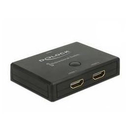 DeLock HDMI 2 - 1 Switch bidirectional 4K 60 Hz