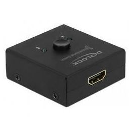 Delock HDMI 2 - 1 bidirectional 4K 60 Hz compact