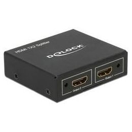 Delock 87701 HDMI-Splitter Schwarz