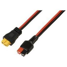 30 A Akkuanschluss an XT60-Kabel 0,5 m TC-13619312 Schwarz, Rot TRU COMPONENTS Inhalt: 1 St.