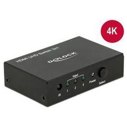 DeLock HDMI UHD Switch 3 x HDMI in > 1 x HDMI out 4K