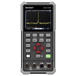 VOLTCRAFT DSA-3100 Hand-Oszilloskop 100 MHz 2-Kanal 500 MSa/s 8 kpts 8 Bit Handger&auml;t, Multimeter-Funktionen, Spectrum-Analyser 1 St.