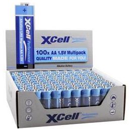 XCell Mignon (AA)-Batterie Alkali-Mangan 1.5 V 100 St.